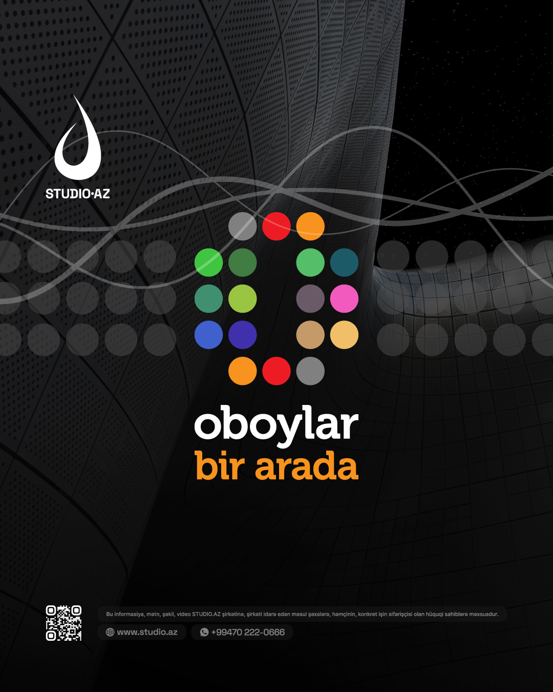 Oboylar - Vizual kimlik (Brendinq), Sayt hazırlanması • STUDIO.AZ