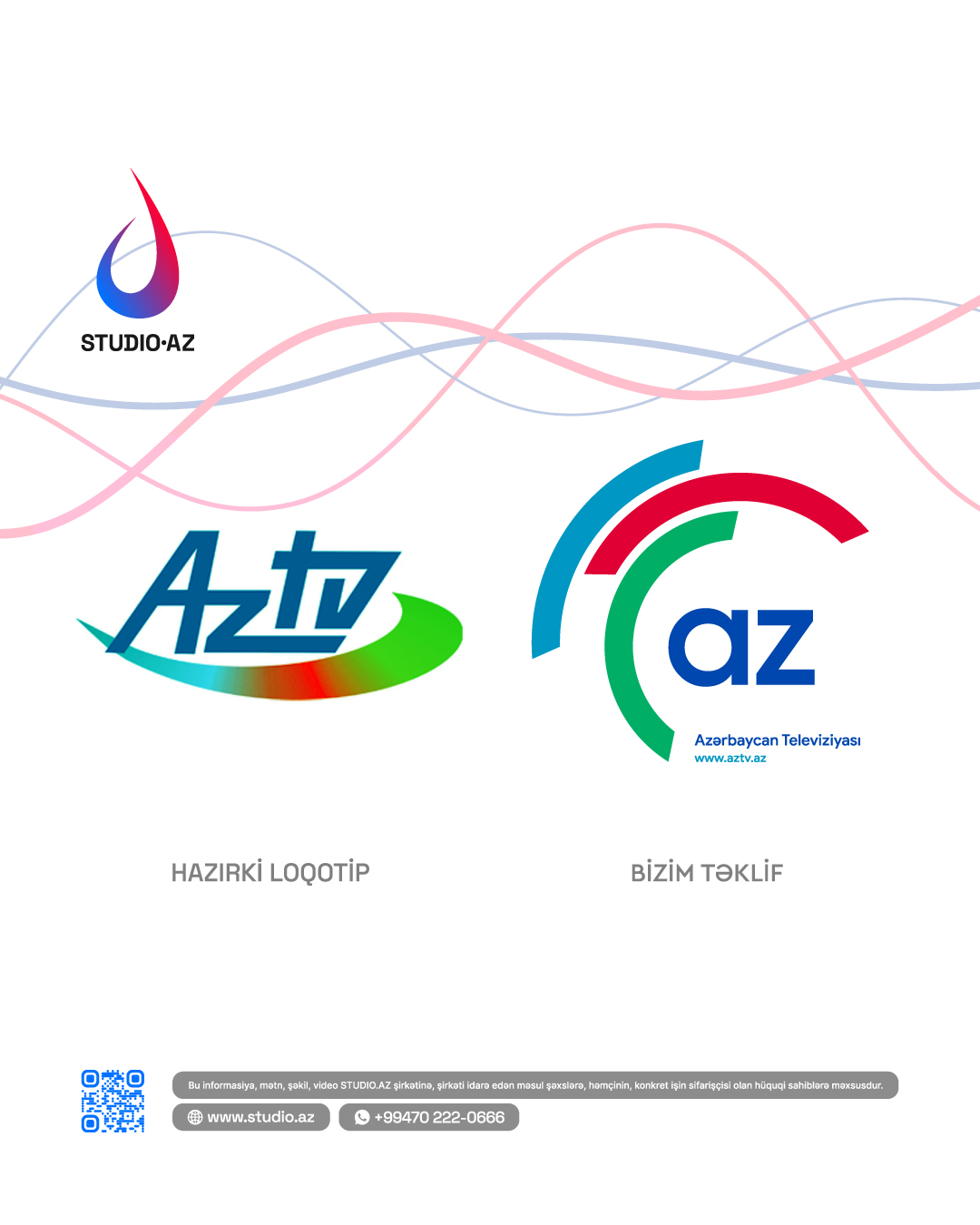 Azərbaycan Televiziyası (AZTV) - Vizual kimlik (Brendinq) təklifi • STUDIO.AZ