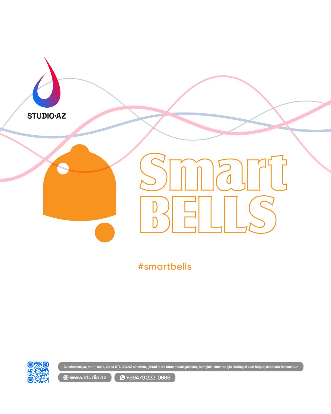 Smart Bells - Vizual kimlik (Brendinq) hazırlanması • STUDIO.AZ