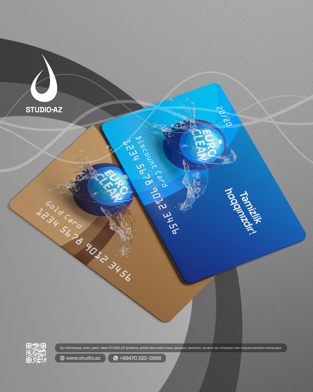Euroclean - Qrafik dizayn hazırlanması • STUDIO.AZ