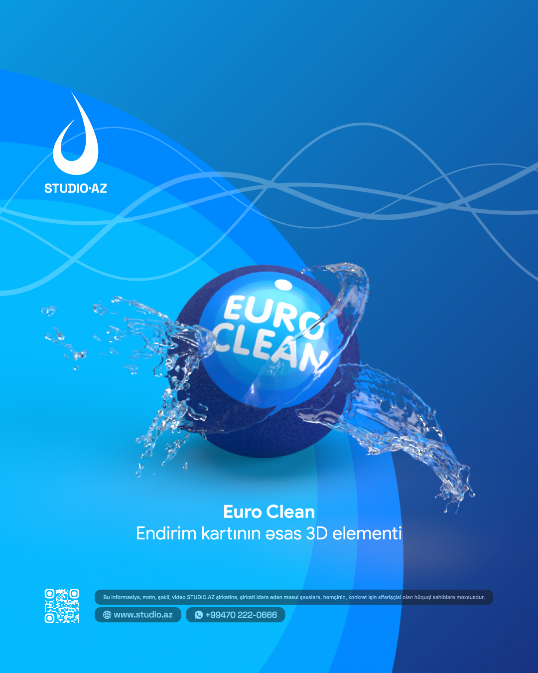 Euroclean - Qrafik dizayn hazırlanması • STUDIO.AZ