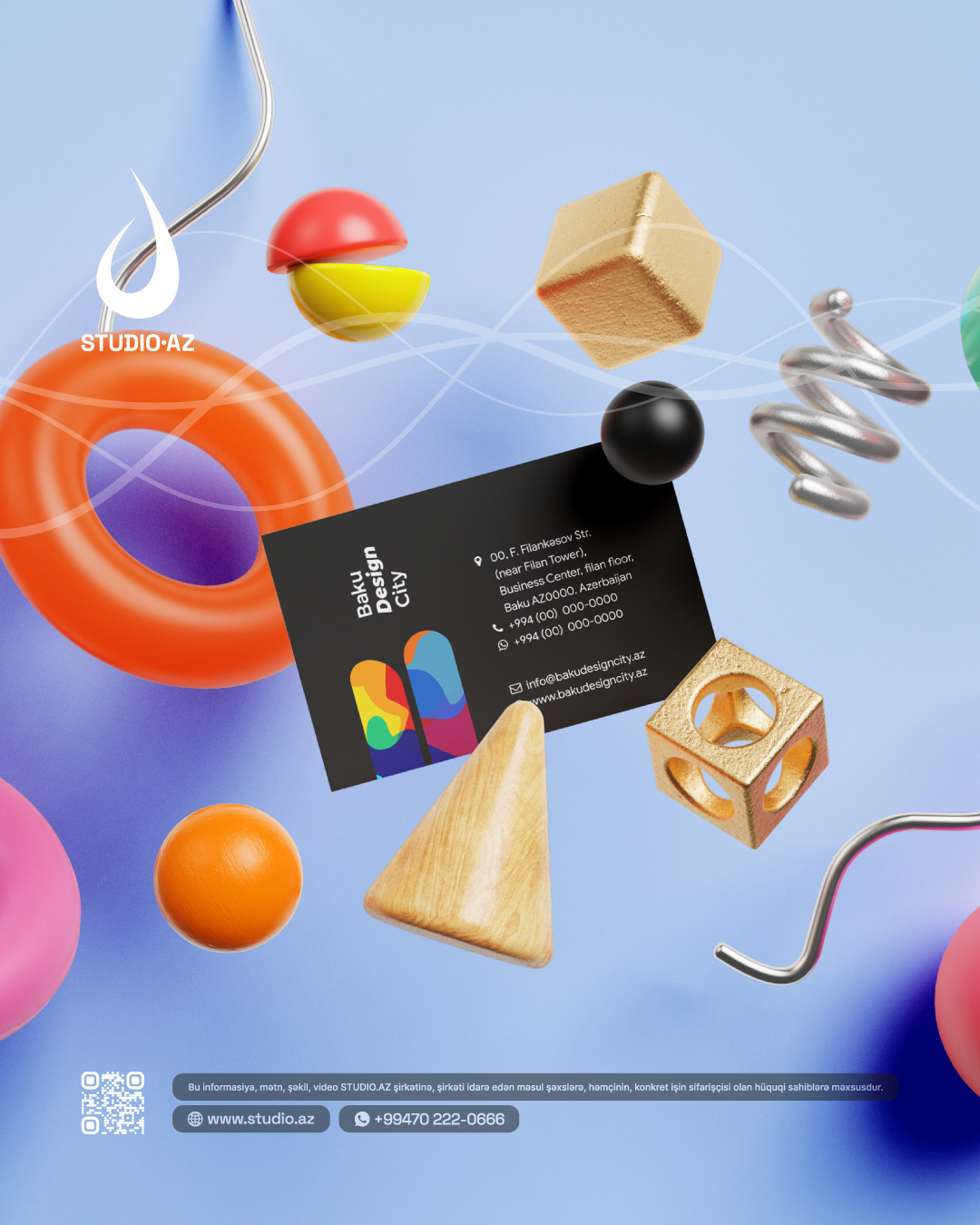 Baku Design City - Vizual kimlik (Brendinq) təklifi • STUDIO.AZ