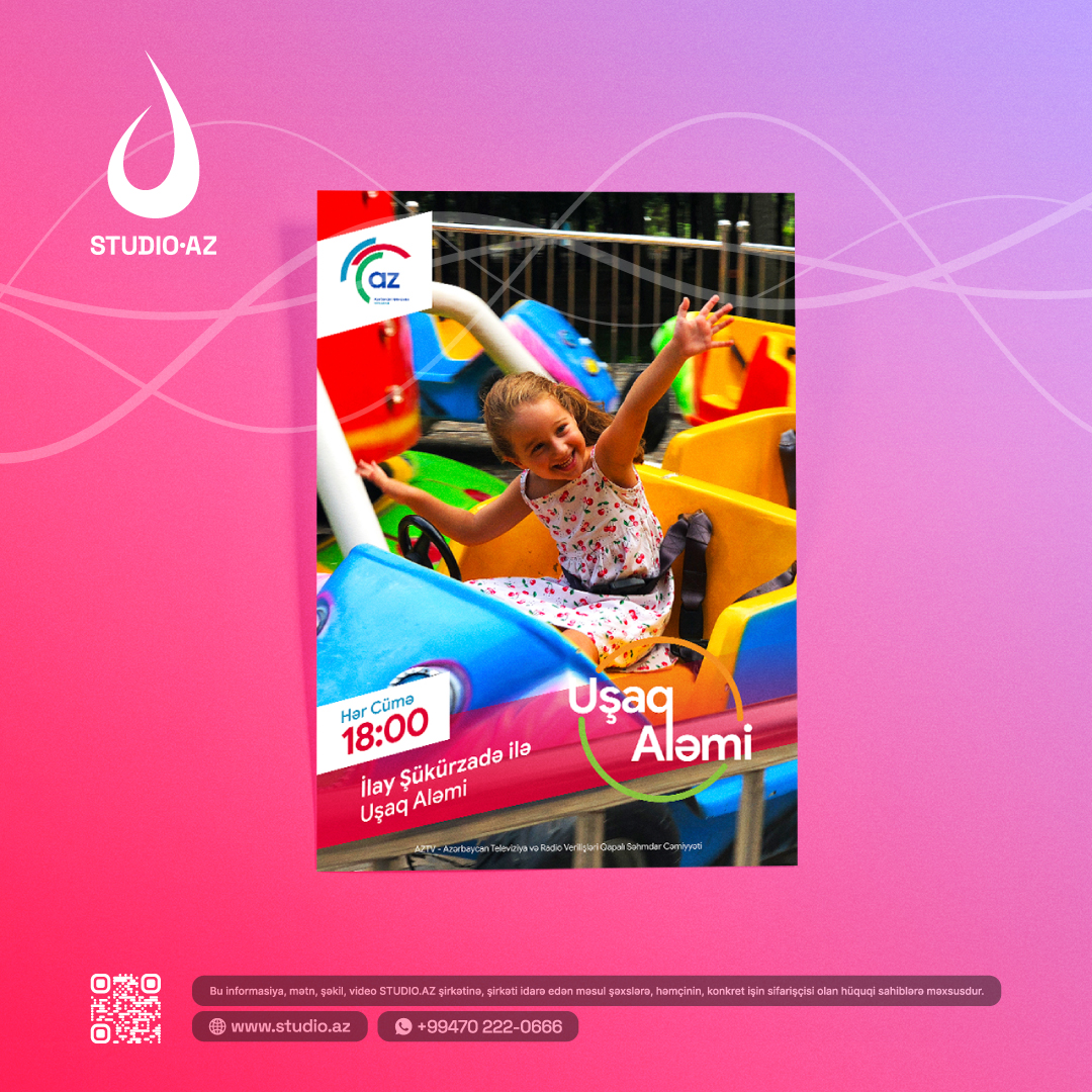 Azərbaycan Televiziyası (AZTV) - Vizual kimlik (Brendinq) təklifi • STUDIO.AZ