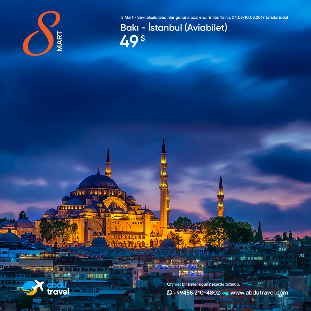 Abdu Travel - Sosial Media hazırlanması • STUDIO.AZ
