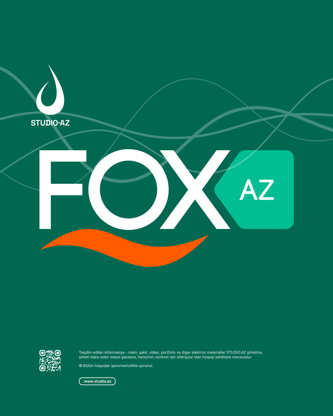 FOX.AZ - Vizual kimlik (Brendinq) hazırlanması • STUDIO.AZ