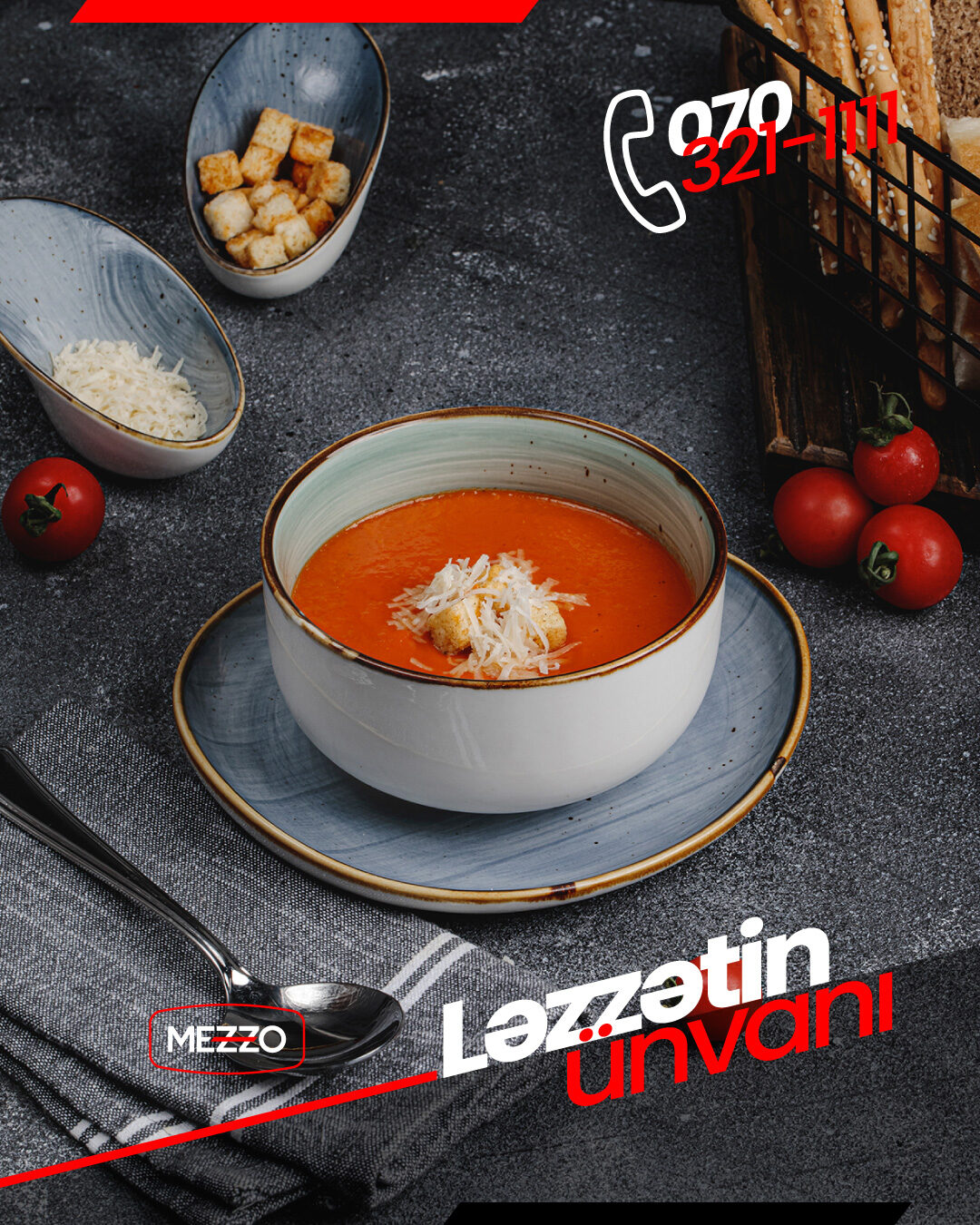 Mezzo Restaurant and Music Hall - Sosial Media Kampaniyası • STUDIO.AZ