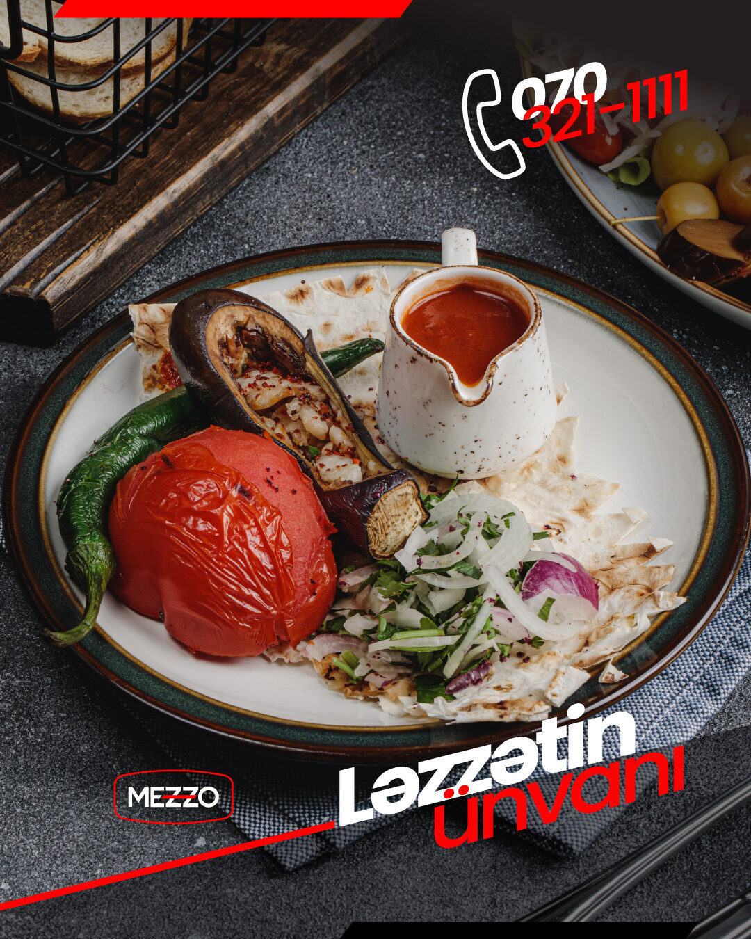 Mezzo Restaurant and Music Hall - Sosial Media Kampaniyası • STUDIO.AZ