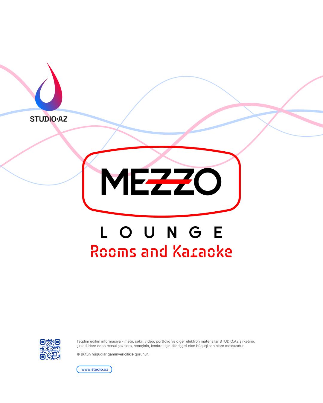 Mezzo Lounge - Vizual kimlik (Brendinq) hazırlanması • STUDIO.AZ